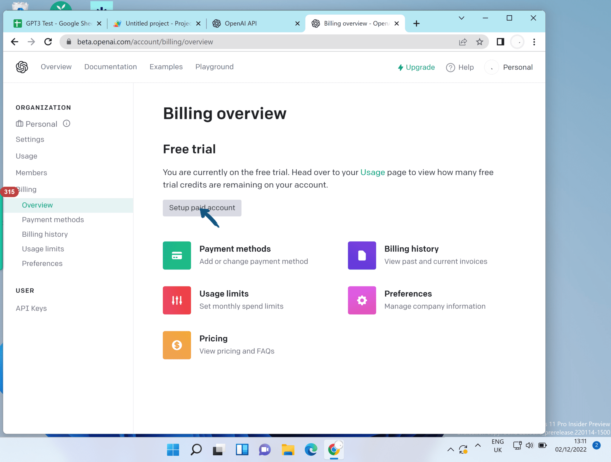 OpenAI Account Setup and API Key Generation: A Step-by-Step Guide