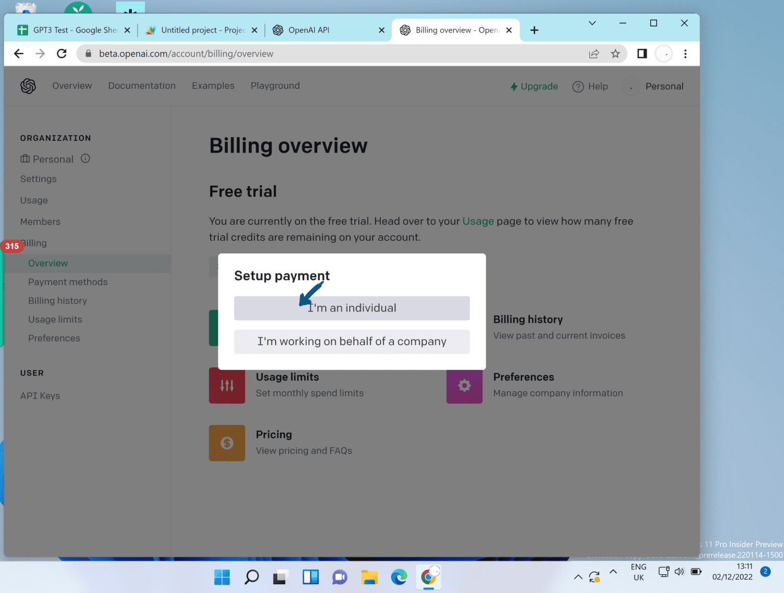 OpenAI Account Setup and API Key Generation: A Step-by-Step Guide