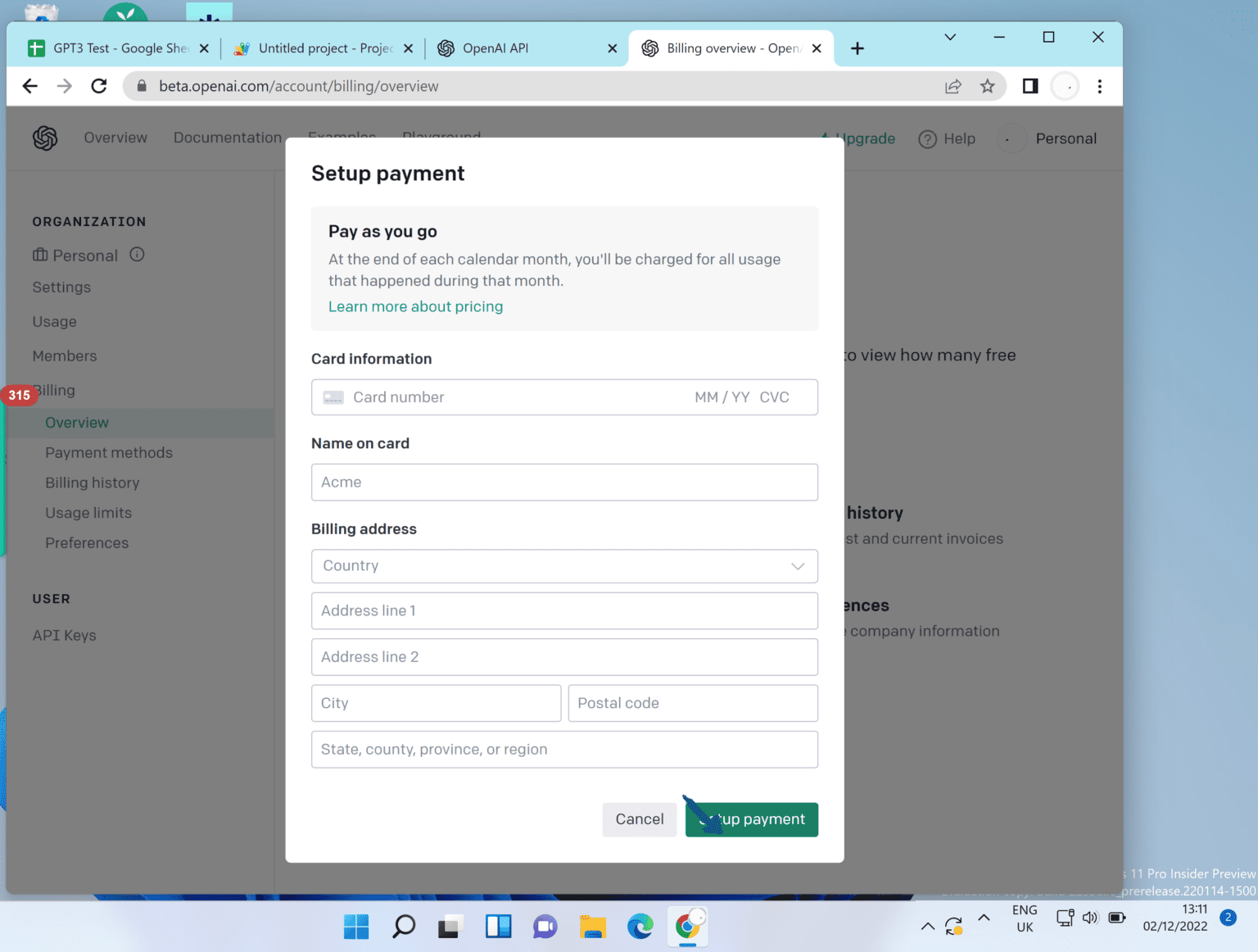 Openai Account Setup And Api Key Generation A Step By Step Guide 7862