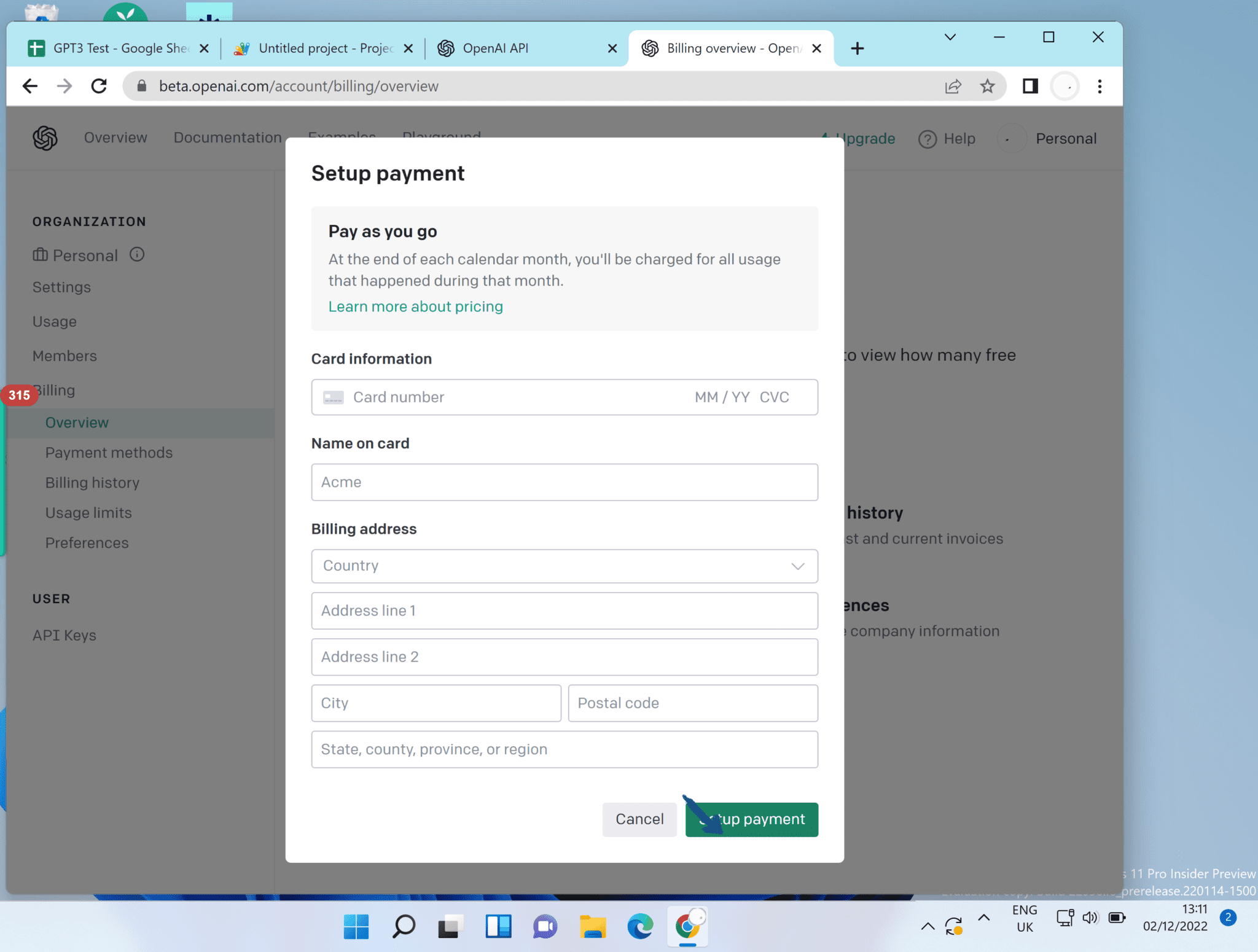 OpenAI Account Setup and API Key Generation: A Step-by-Step Guide